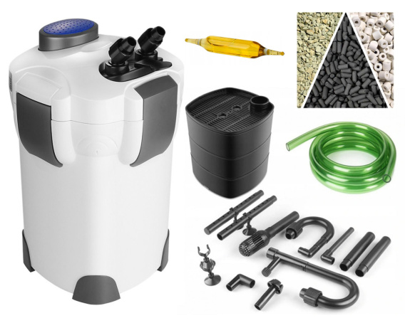 SunSun HW-303A - filtr zewnętrzny do 200-450l + wkłady + bakterie Sklep ...